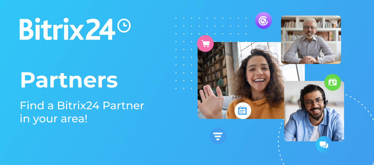 Find a Bitrix24 Partner in your area!