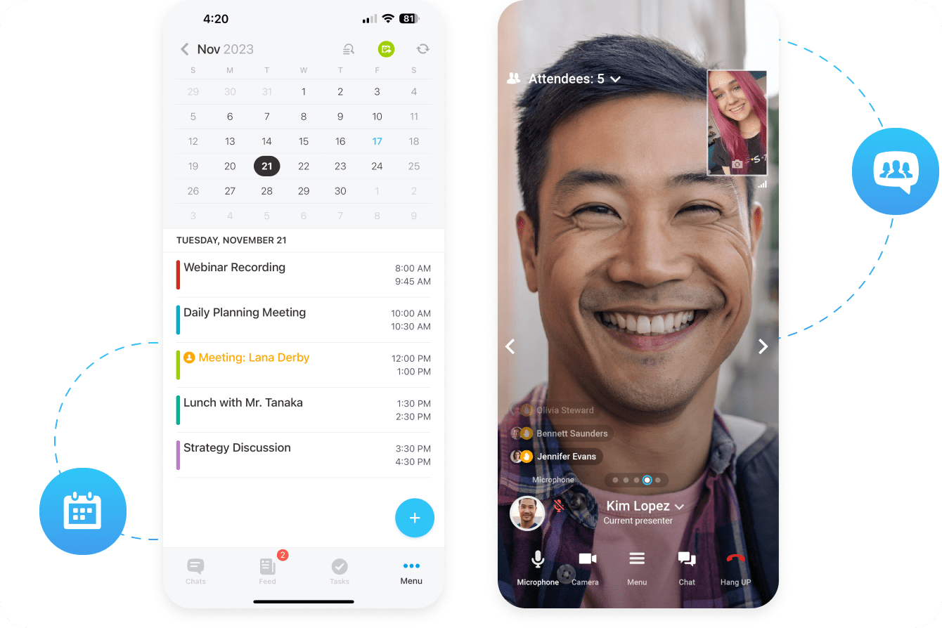 Free mobile task management app from Bitrix24