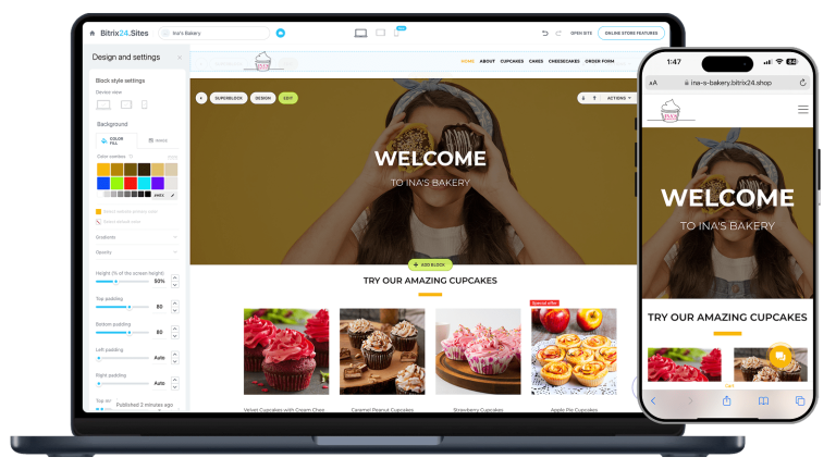 Bitrix24 - Free online workspace for your business: CRM, tasks, online ...