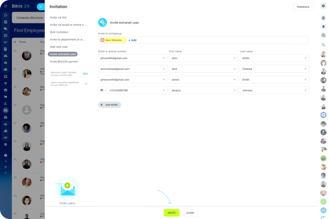 Free online file storage and documents from Bitrix24