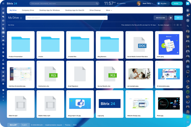 Free online file storage and documents from Bitrix24