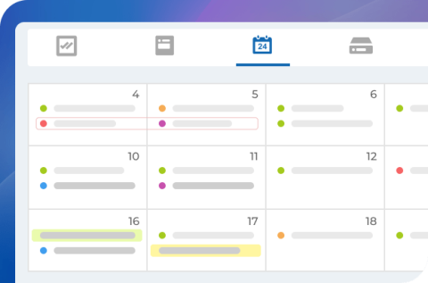 Free shared calendars from Bitrix24