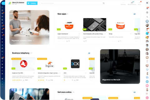 Free sales automation tools from Bitrix24