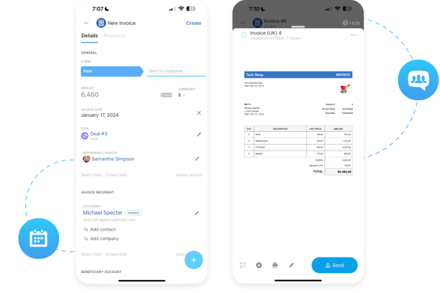 Free mobile CRM from Bitrix24