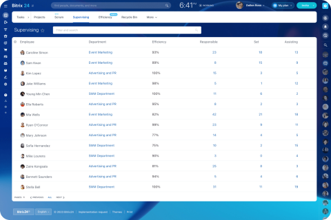Free online project management tools from Bitrix24
