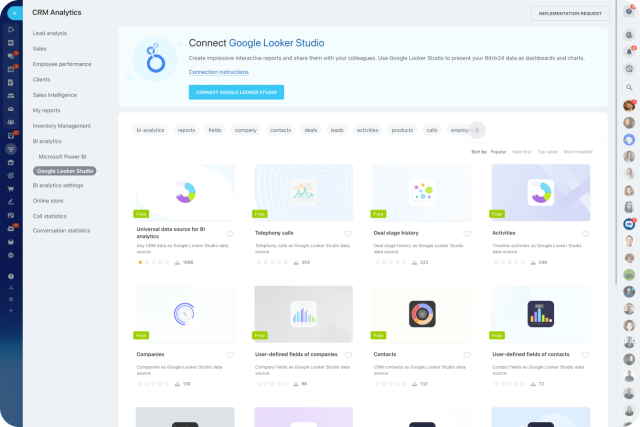 Free no-code landing page builder from Bitrix24